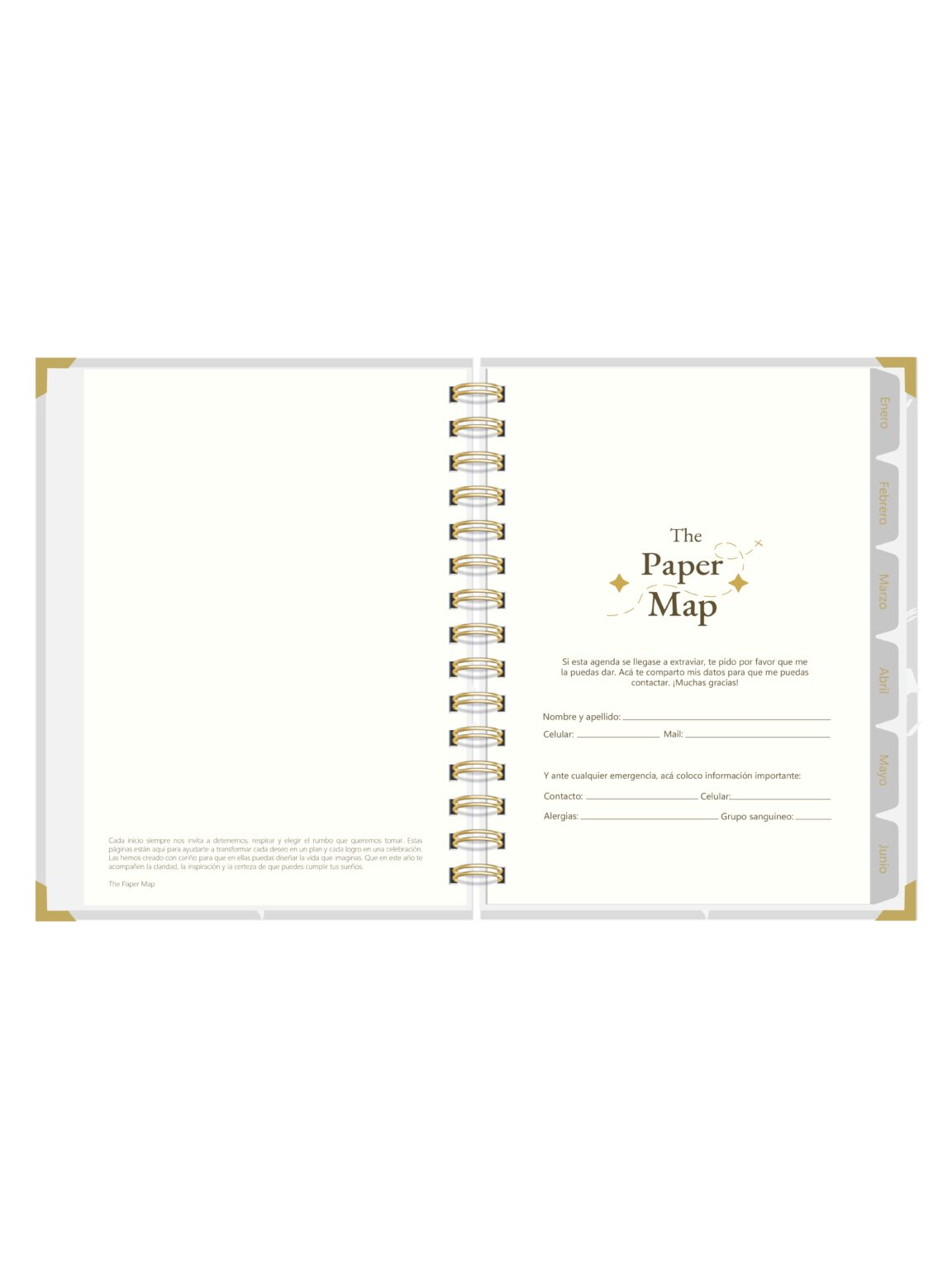 The Paper Map | Agendas, journals y papelería personalizada
